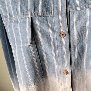 white birch | Jackets & Coats | Denim Shacket | Poshmark